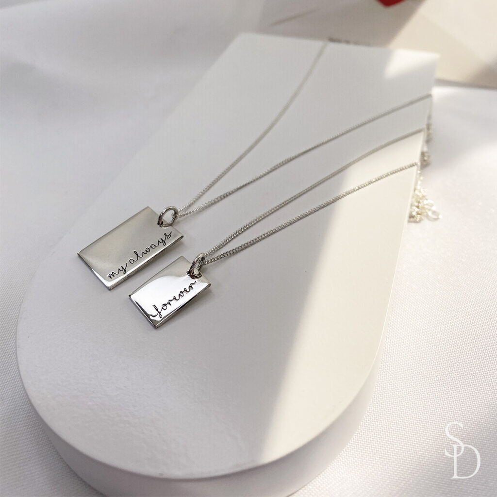 Pack de collares Siempre juntos con imán en plata – Sumaq Design