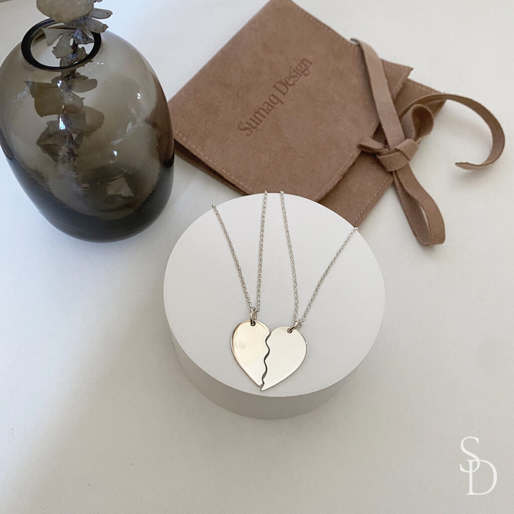 Pack de collares Siempre juntos con imán en plata – Sumaq Design
